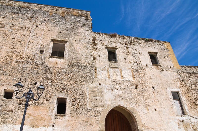 Castle of Laterza. Puglia. Italy Stock Image - Image of manor, monument ...