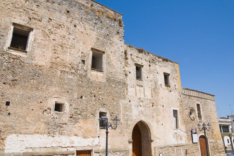 Castle of Laterza. Puglia. Italy Stock Photo - Image of city, antique ...