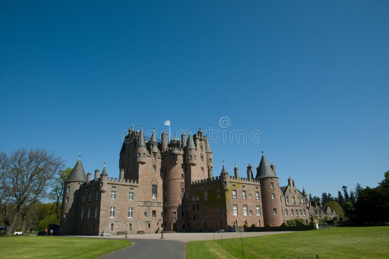 Castle And The Lawn Picture. Image: 9390495