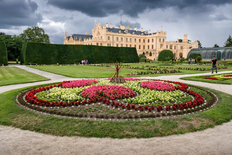 Castle in Lednice editorial image. Image of history - 167958915