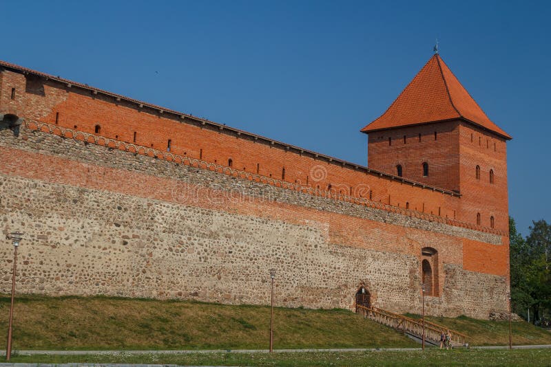 Castle of Lida stock photo. Image of outdoor, lida, view - 70118750
