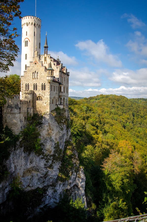 Medieval Castle in Liechtenstein Stock Image - Image of nature ...