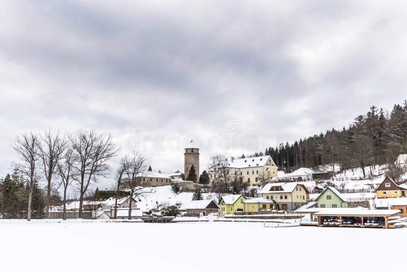Castle Litschau, Lower Austria, Austria Stock Photo - Image of tourism ...