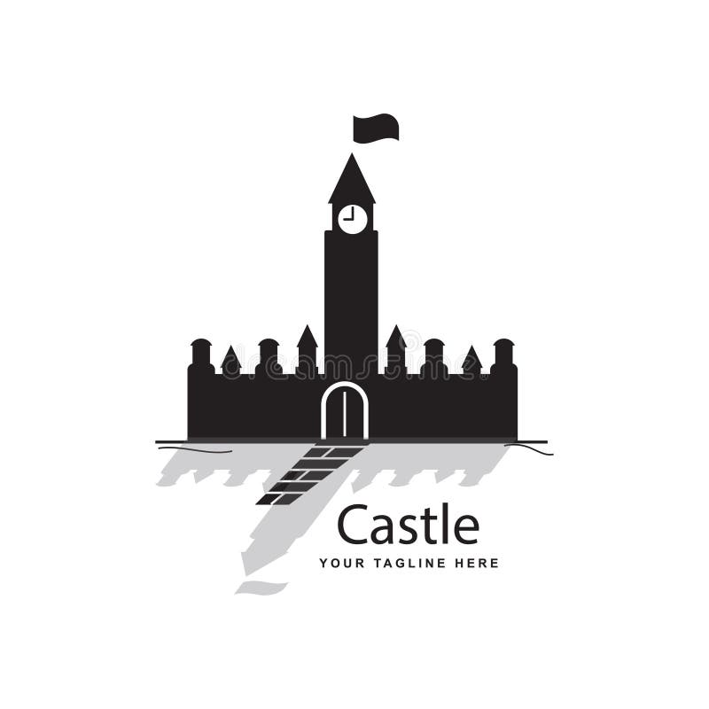 Castle Logo Design Template. Castle Building Construction Stock Vector ...