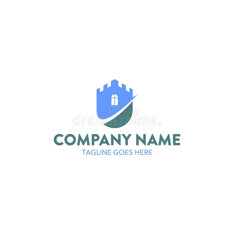 Castle logo stock vector. Illustration of design, concept - 90027113
