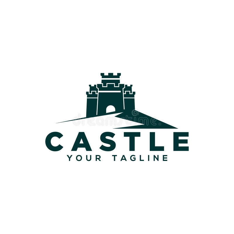 Castle Logo Vector Art Logo Stock Vector - Illustration of graphic ...