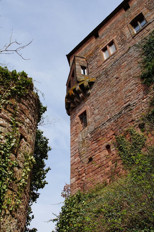 Pathway To Landsberg Castle Editorial Photo - Image of auxerrois ...