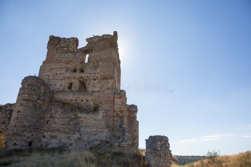 Castle stock image. Image of landscape, blue, tower, travel - 80593575