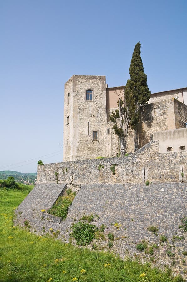 Castle of Melfi. Basilicata. Italy Stock Image - Image of architecture ...