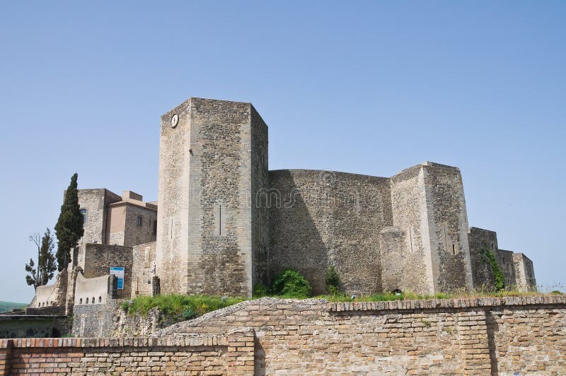 Castle of Melfi. Basilicata. Italy Stock Image - Image of architecture ...