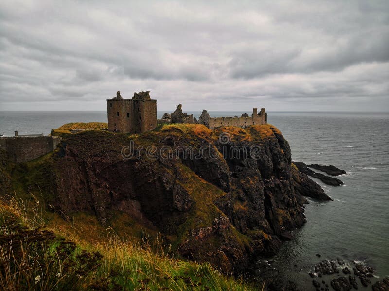 Castle of Merida stock photo. Image of moody, legend - 174780654