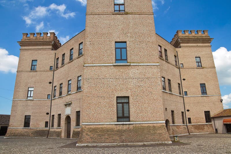 Castle of Mesola. Emilia-Romagna. Italy Stock Photo - Image of city ...