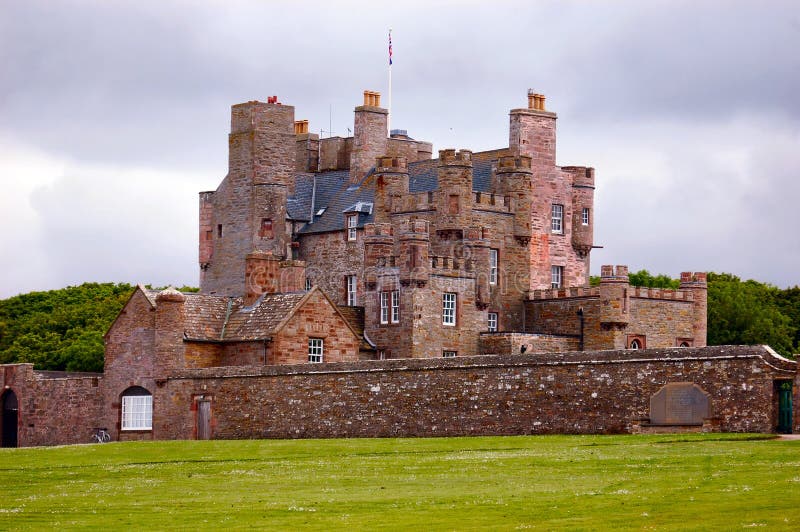 The Castle of Mey (formerly Barrogill Castle) Editorial Stock Image ...