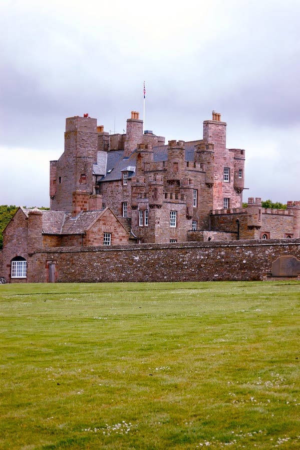The Castle of Mey (formerly Barrogill Castle) Editorial Stock Image ...