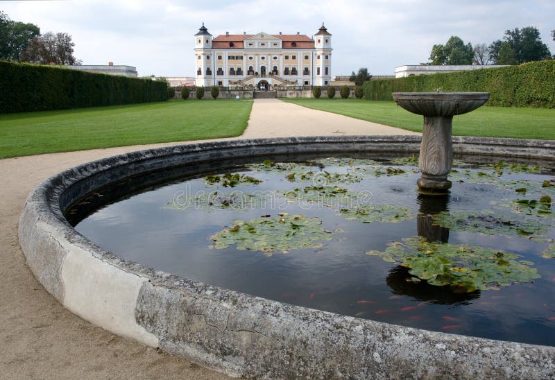 Castle Milotice, Czech Republic Stock Image - Image of czech, milotice ...