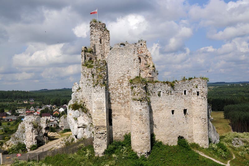Castle mirow, Poland stock photo. Image of stone, vacation - 63591324
