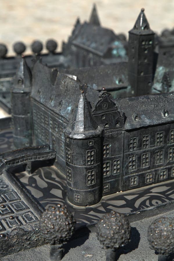 Castle model stock image. Image of belgian, date, fortification - 15397567