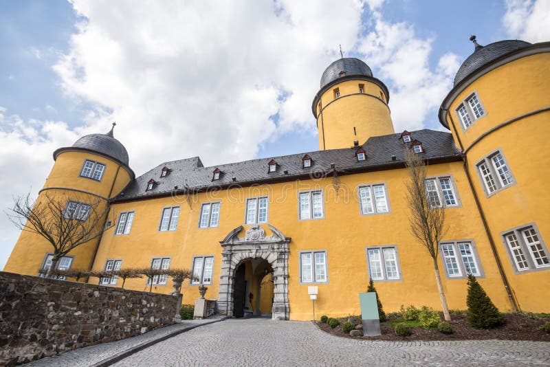 Castle montabaur germany stock image. Image of castle - 70385867