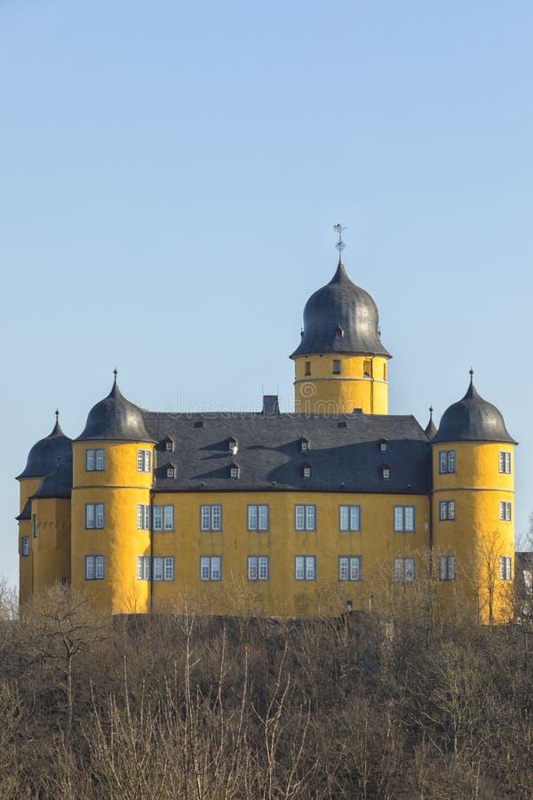 Castle at Montabaur stock photo. Image of 18th, rhinelandpalatinate ...