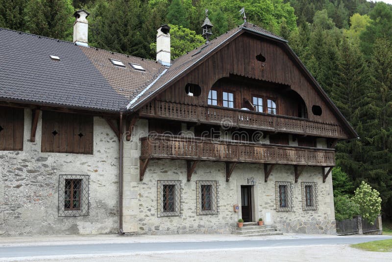 Castle Moosham, Lungau, Austria Stock Image - Image of moosham, alps ...
