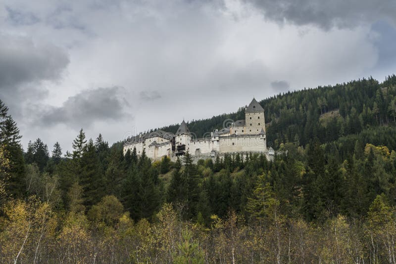 Castle Moosham, Lungau, Austria Stock Image - Image of moosham, alps ...