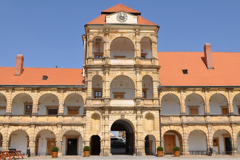 Castle Moravska Trebova stock image. Image of castle, renaissance - 9461927