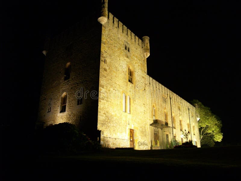 Castle by night stock photo. Image of wall, castle, cochem - 8339644