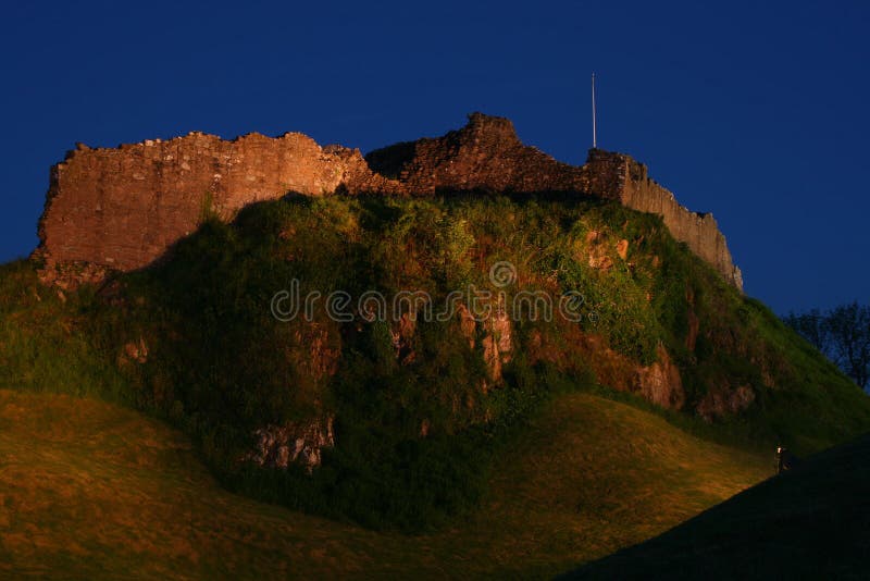 Castle At Night Picture. Image: 5322804