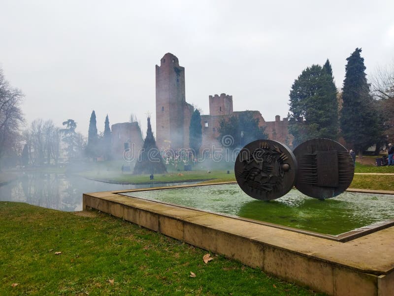 Castle of Noale during the Epiphany in the Venice Underground in the ...