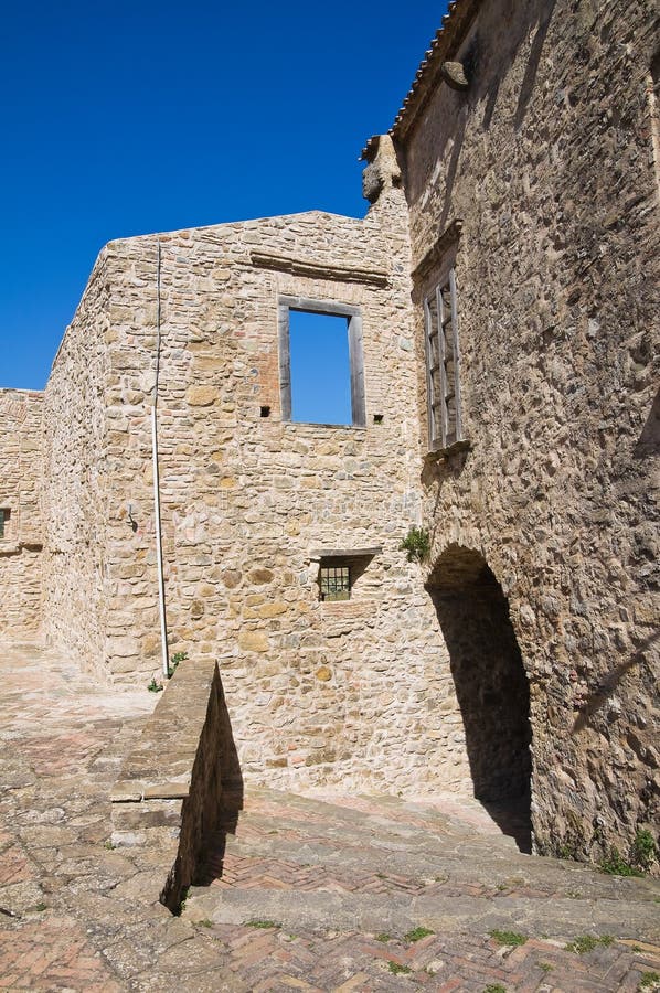 Castle of Oriolo. Calabria. Italy Stock Photo - Image of historical ...
