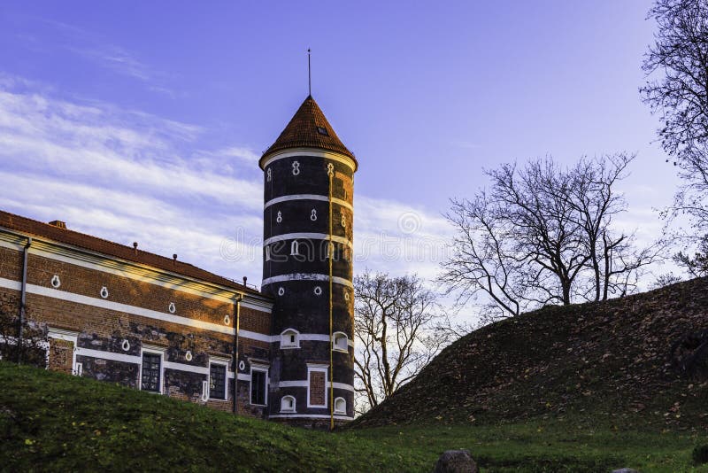 Castle of Panemune, Lithuania. Renaissance-era Building Castle ...