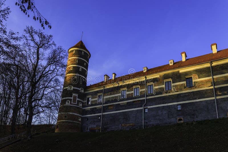 Castle of Panemune, Lithuania. Renaissance-era Building Castle ...