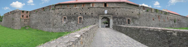 Castle panorama stock photo. Image of mountain, hill - 10802176
