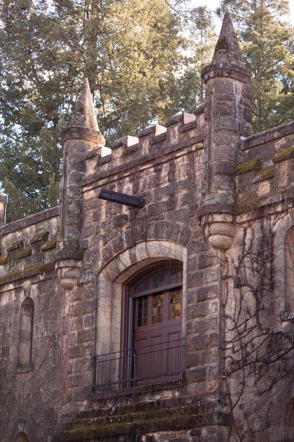 Castle parapet stock image. Image of aged, exterior, fortification ...