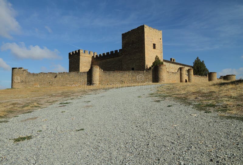 Pedraza, Castile, Spain. Village Square Stock Photo - Image of beauty ...