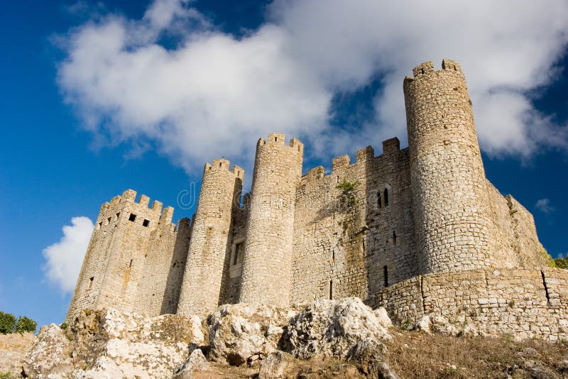 Castle in Perspective stock photo. Image of castle, defense - 840026