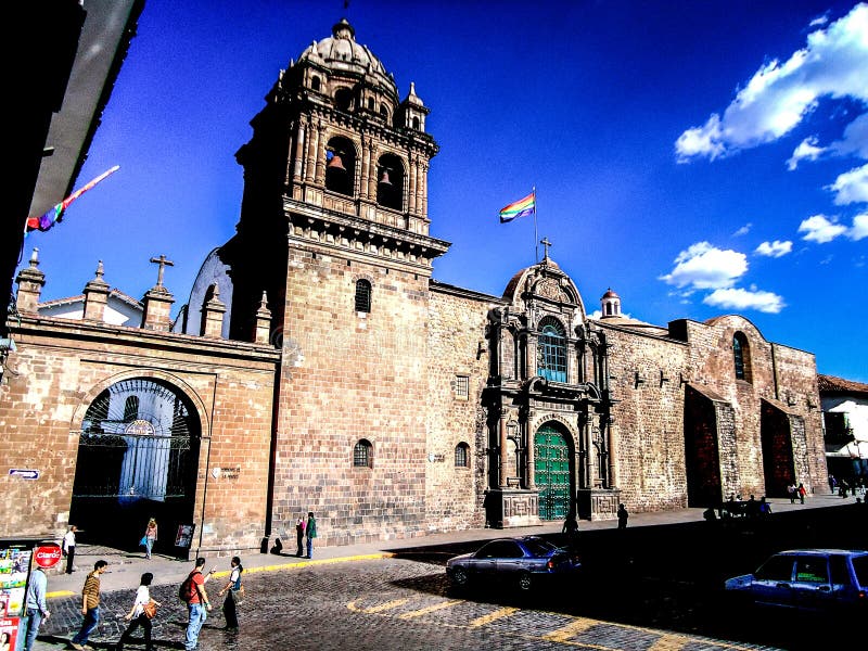 Castle in Peru editorial stock photo. Image of adventure - 71696493