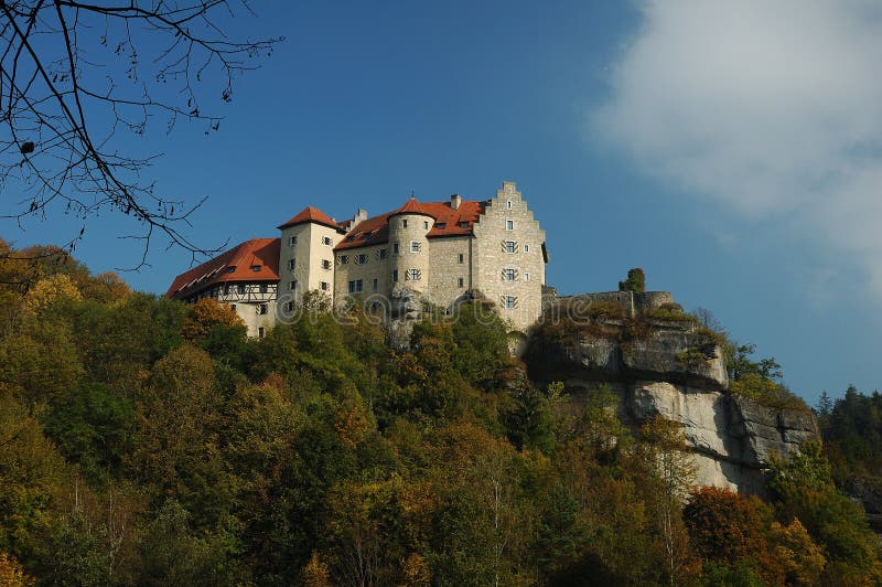 Castle Rabenstein stock photo. Image of rock, tourists - 4451700