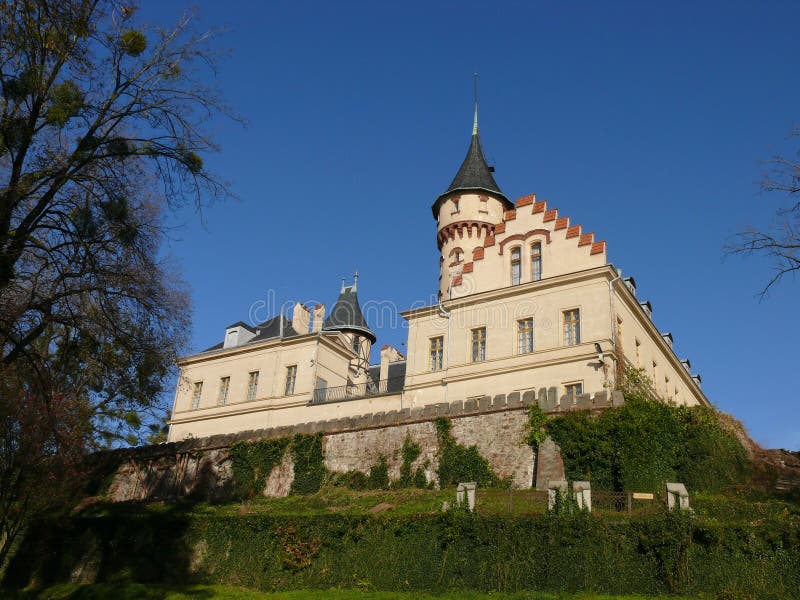 Castle Radun (RaduÅˆ) stock photo. Image of visiting - 15016312