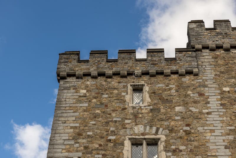 Castle Ramparts stock image. Image of citadel, secure - 83341305