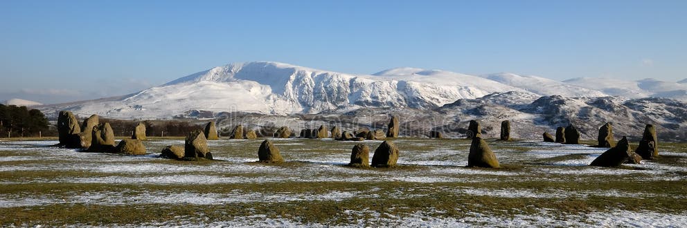 Castle Rigg stock photo. Image of landcsape, countryside - 12029320