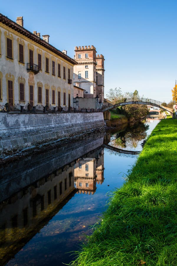 The castle on the river stock photo. Image of architecture - 39198008