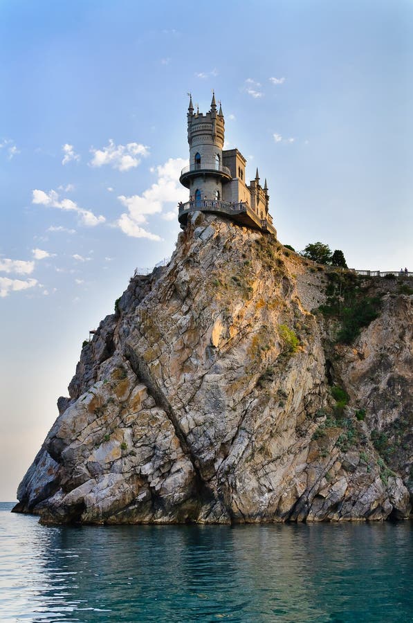 The Castle On The Rock - Free Photo from StockFreeImages