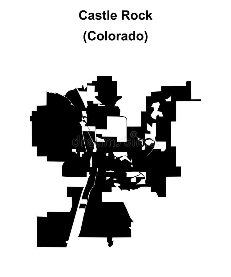 Map Of Castle Rock Colorado