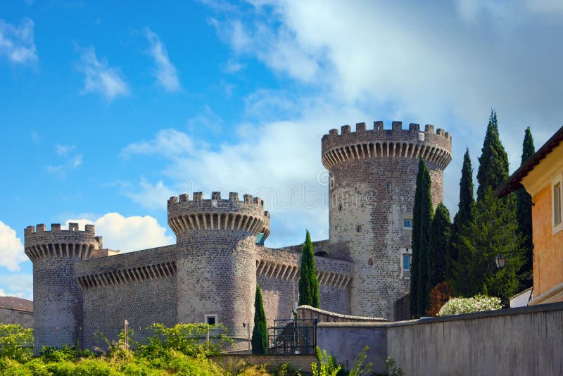Castle in Rome, Italy stock photo. Image of exterior - 22795696