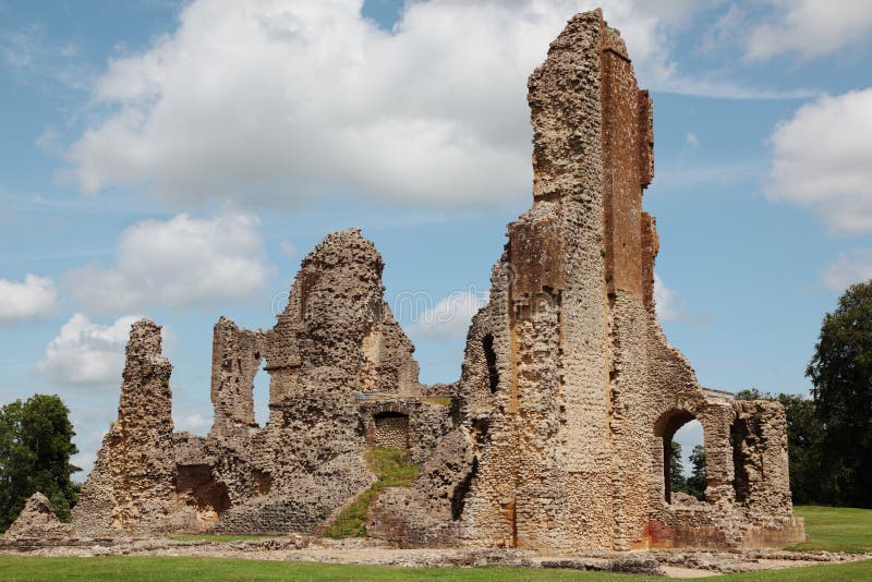 Castle ruins stock photo. Image of tower, fortified, ruined - 10057246