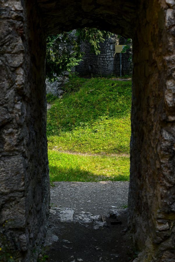 Castle Ruins in Berchtesgaden Stock Image - Image of castle, bavaria ...