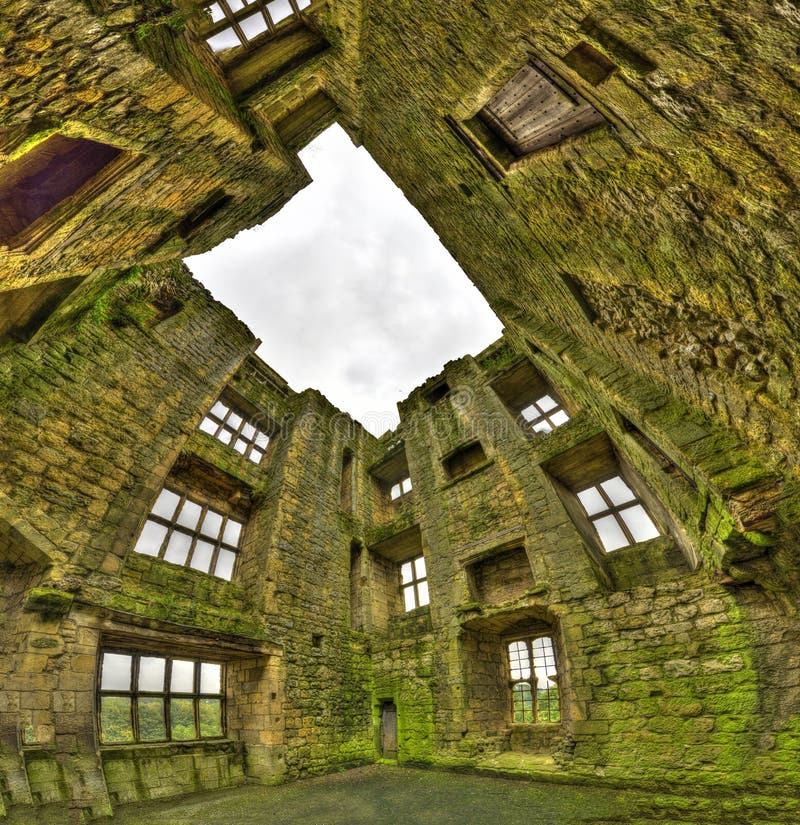 Castle Ruins stock photo. Image of middle, dark, infinite - 47872954
