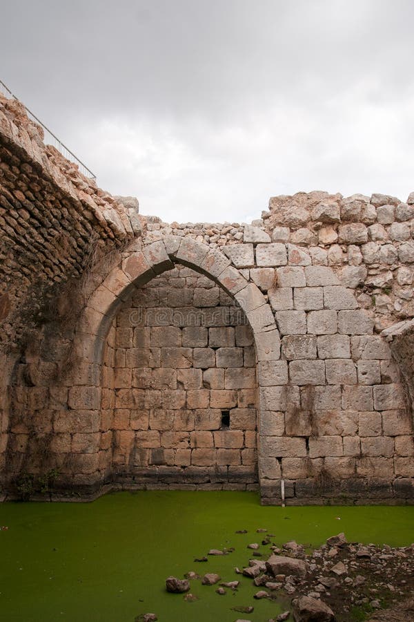 Castle ruins in Israel stock photo. Image of crusader - 29502960
