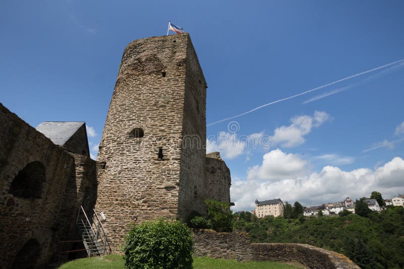 Castle Runkel Hessen Germany Stock Photo - Image of lahn, hessen: 73719764